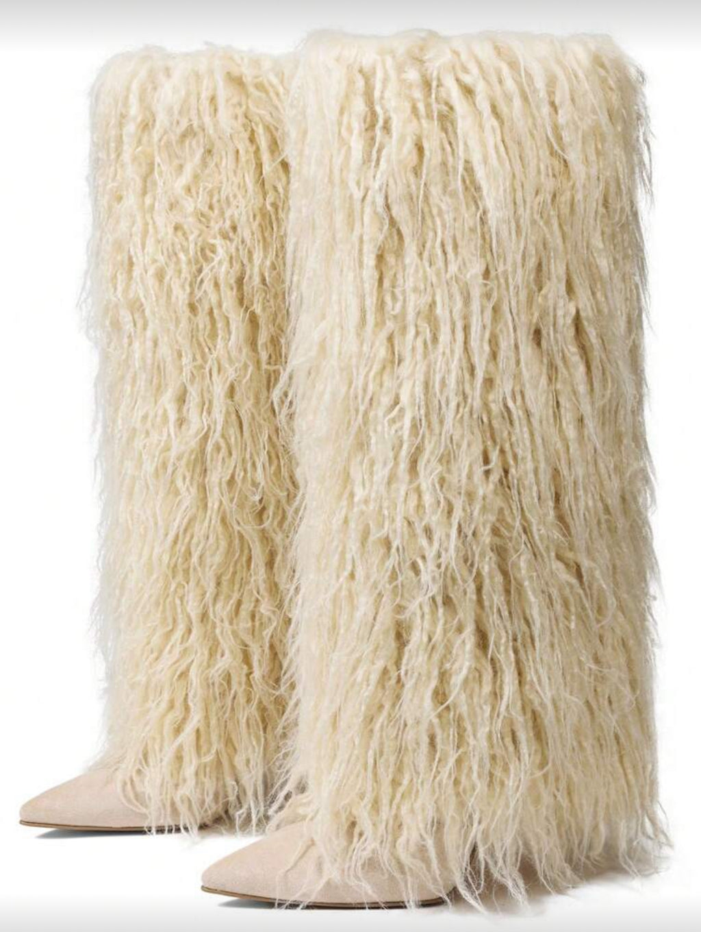 Stiletto Fur Boots – Pretty Principles